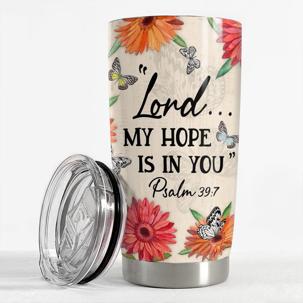Personalized Bible Tumbler Christian Art