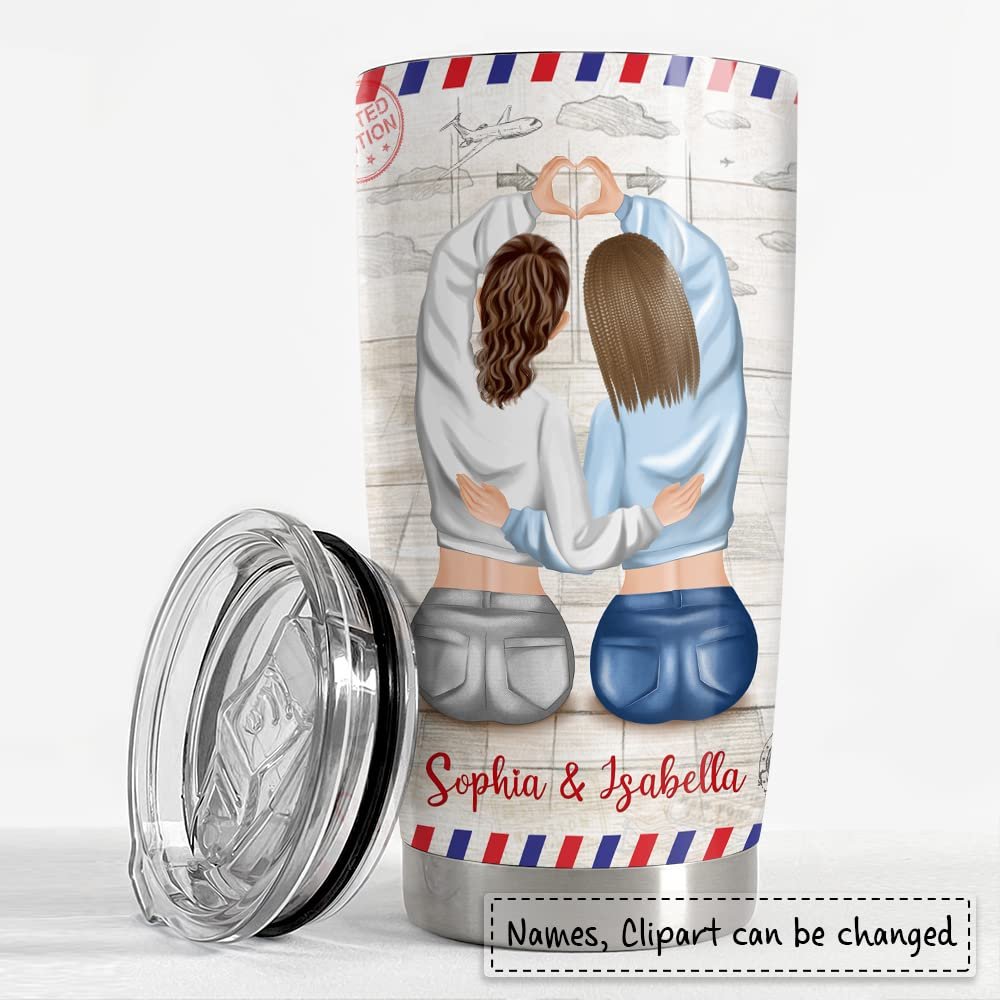 Personalized Tumbler Letter To My Bestie Custom Clothes
