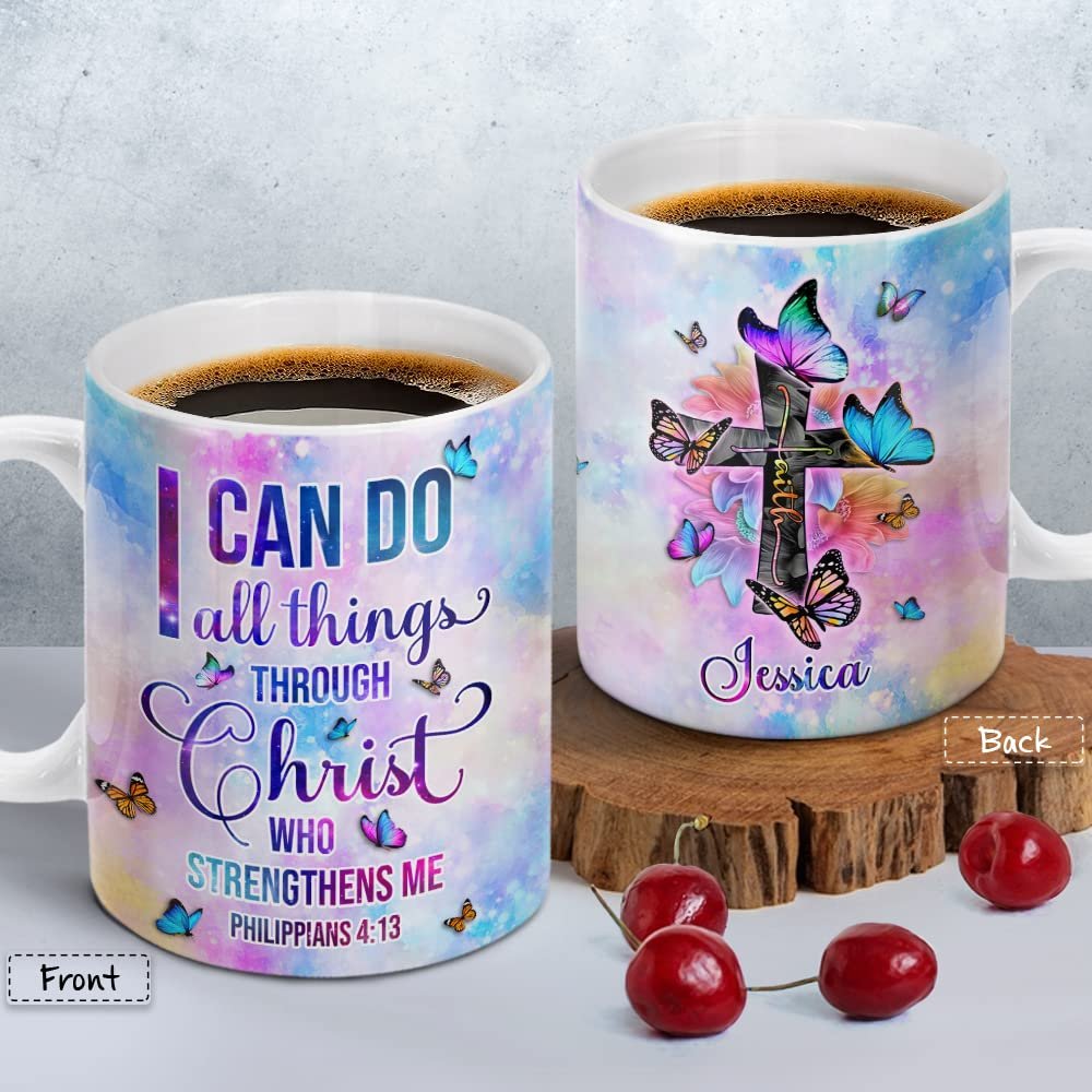 Personalized Besties Mug I Wish You Lived Next Door - Sandjest