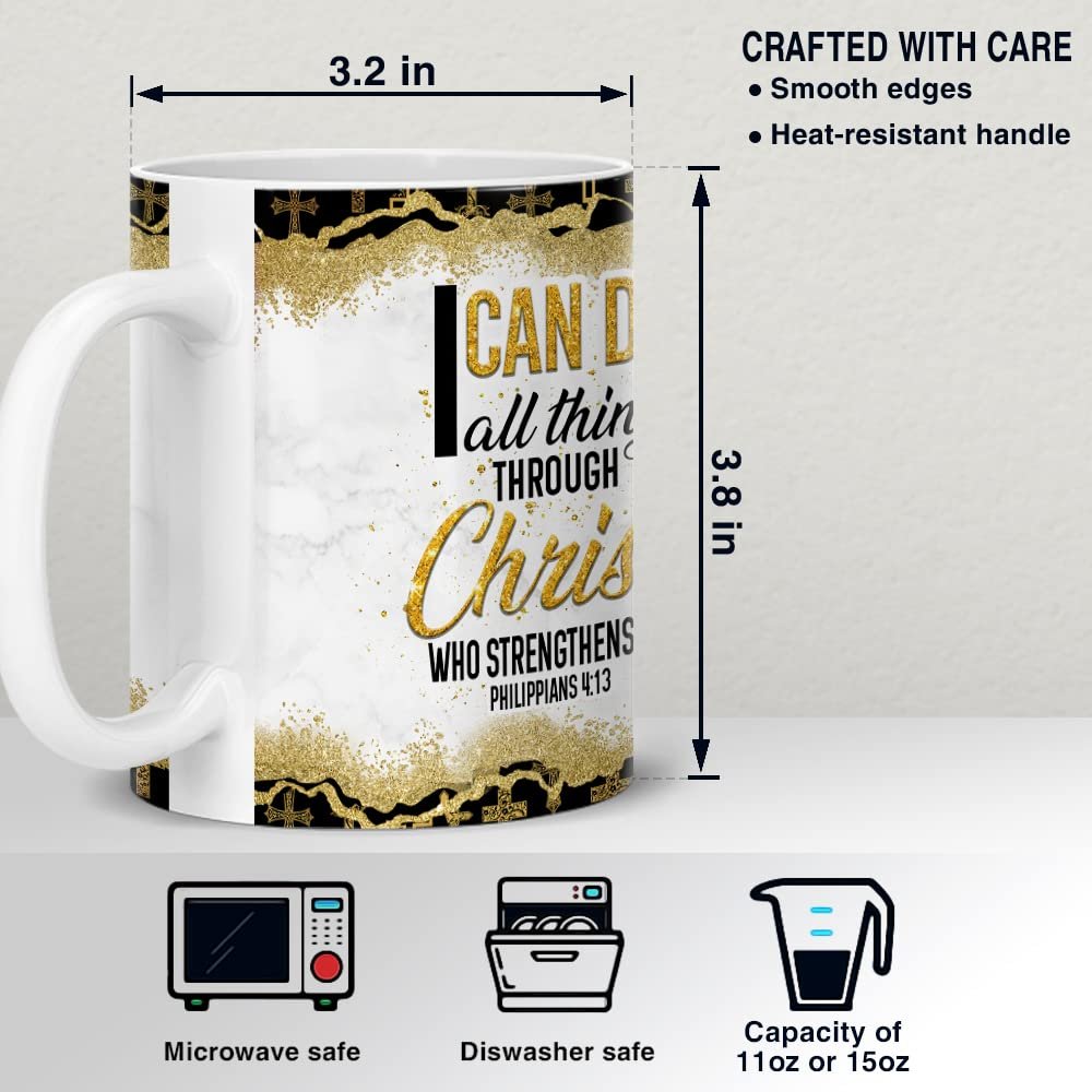 Personalized Christian Bibile Verse Mug