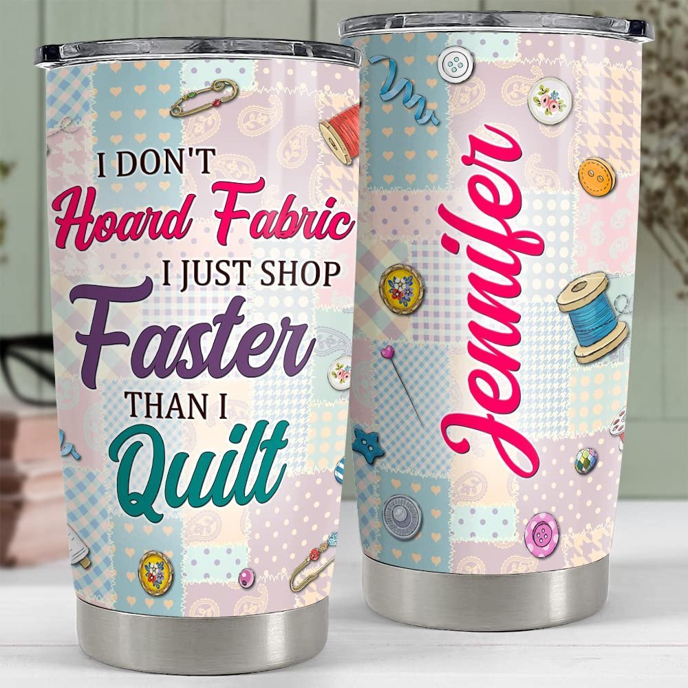 Personalized Sewing Tumbler Sewing Pattern