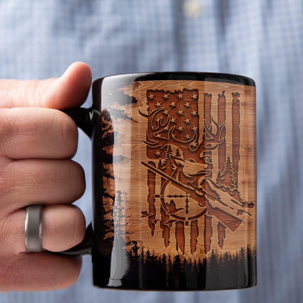 Personalized Deer Hunting Mug - Sandjest - Personalized Gift